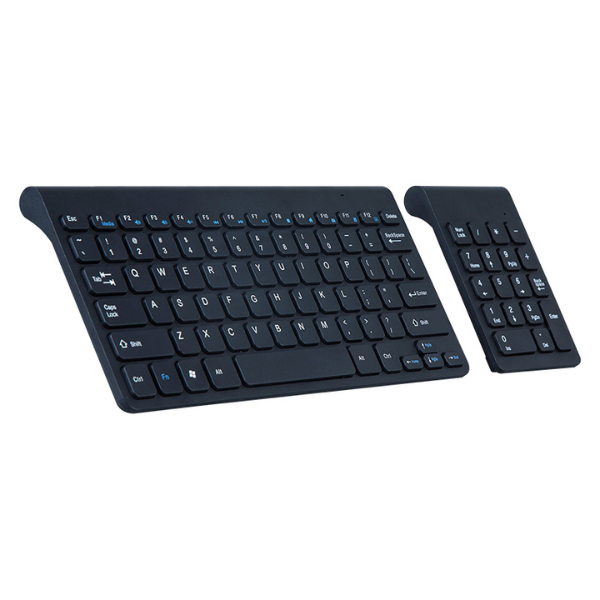 Ergo Switch Wireless Keyboard And Number Pad Combo - Ergoport