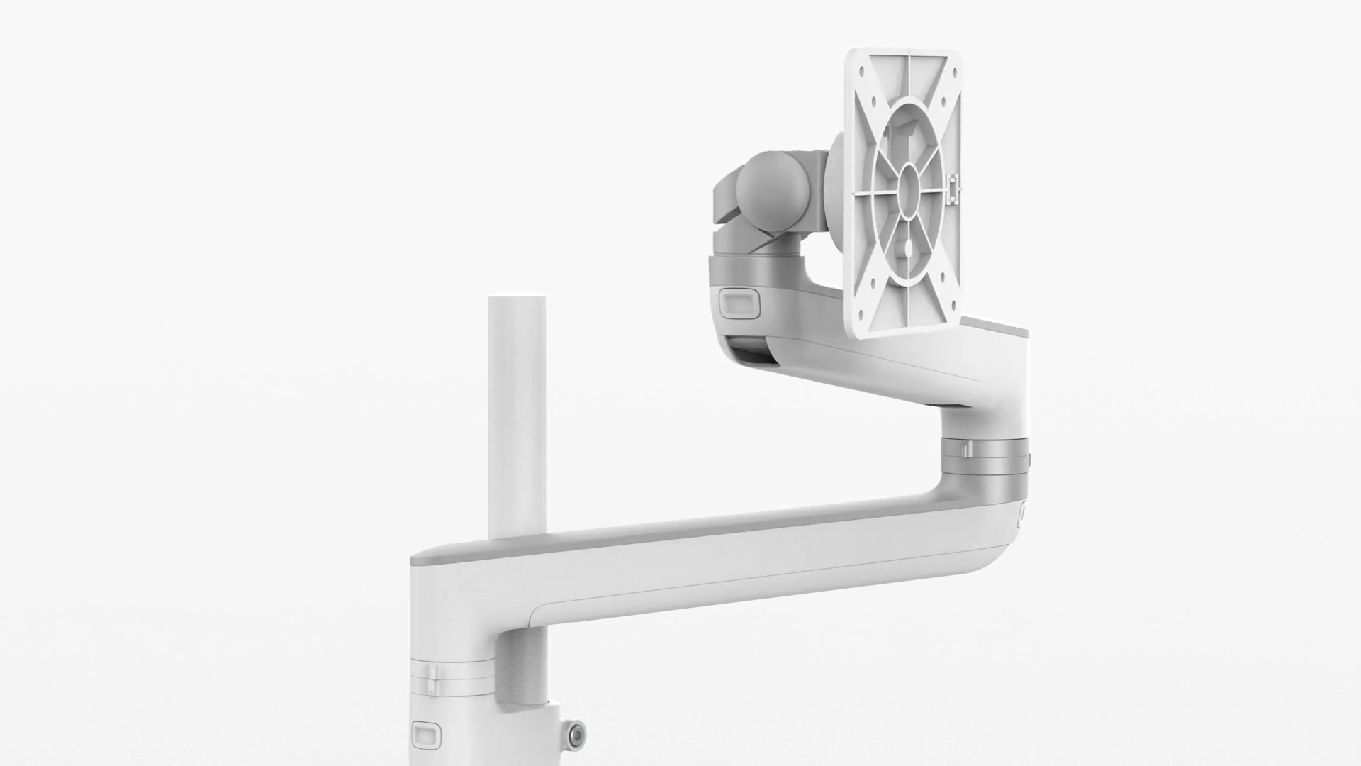 Fellowes Rising Monitor Arm – Ergoport