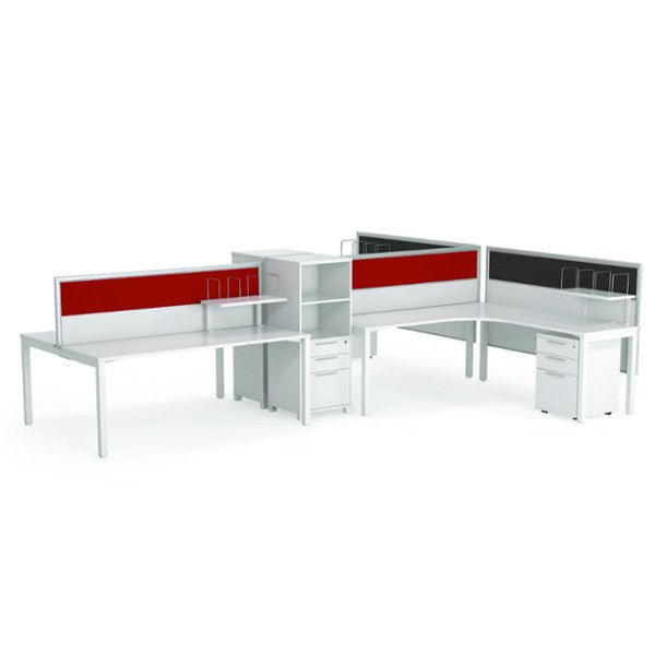 Axis Straightline Single Desk – Ergoport